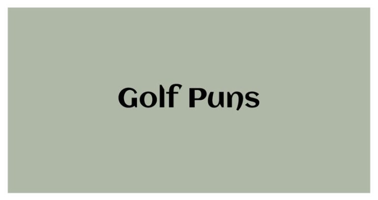 101+ Best Golf Puns to Keep Your Game on Par | Celebrate Pro