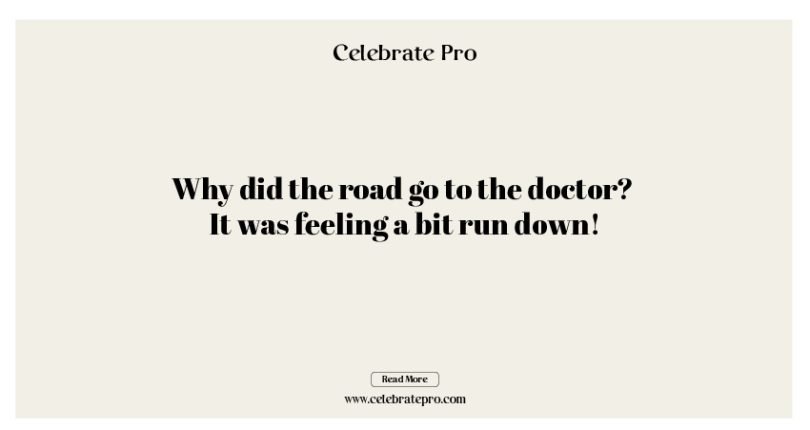 123+ Catchy Road Puns Miles of Laughter