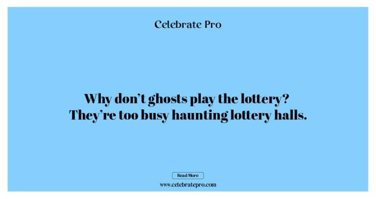 117+ Hilarious Lottery Puns to Make You a Winner in Life!